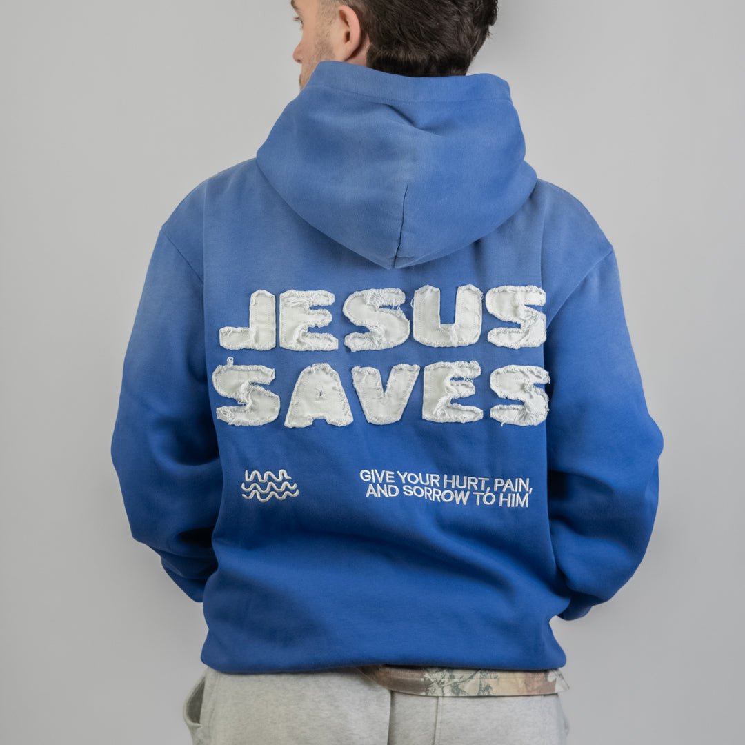 Jesus Series Heavy Cut & Sew Stitched Hoodie – Forty-Six Ten Apparel Co.